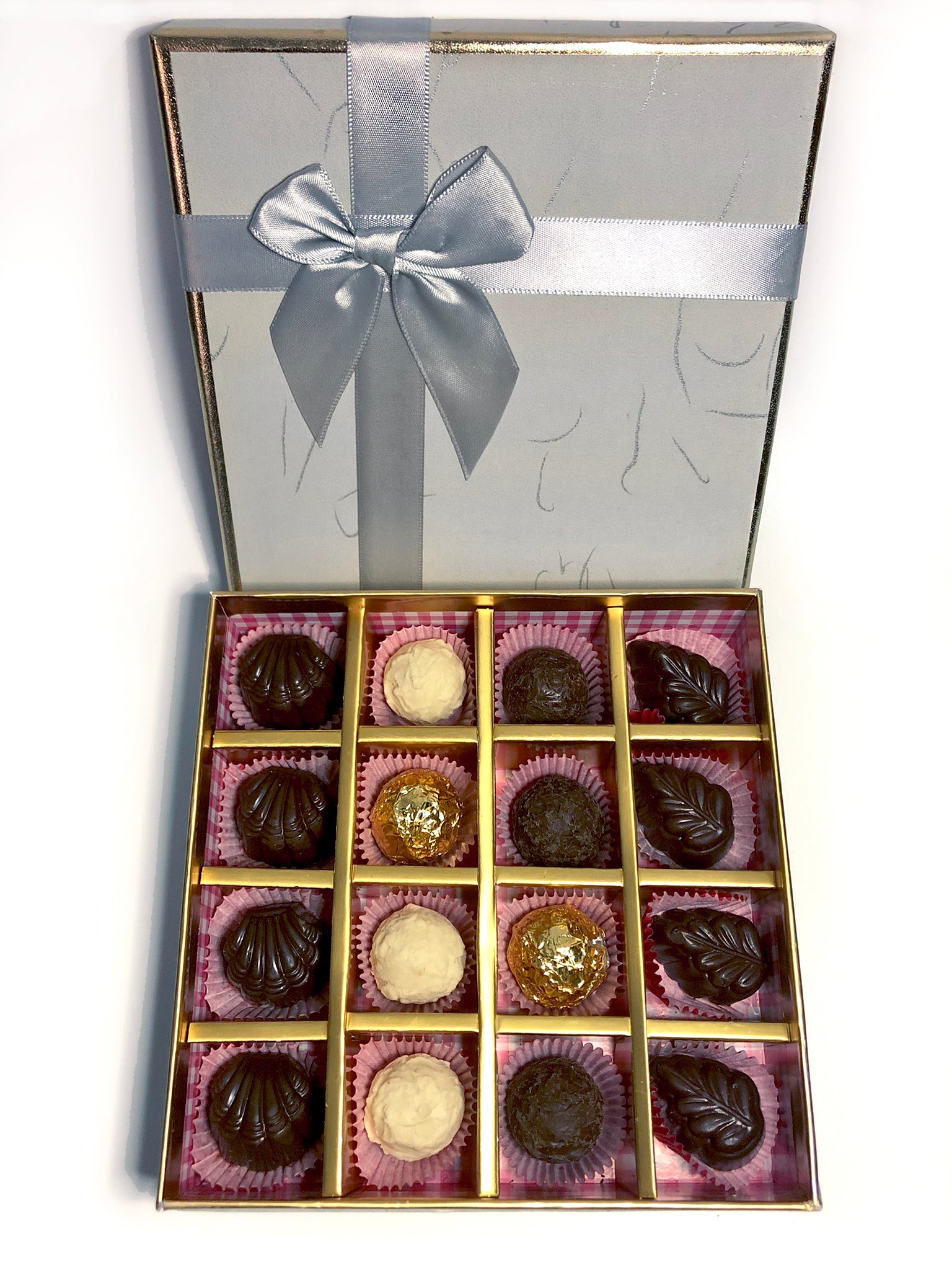 Send Chocolate Gift Box Assorted Silver | delivery Mauritius
