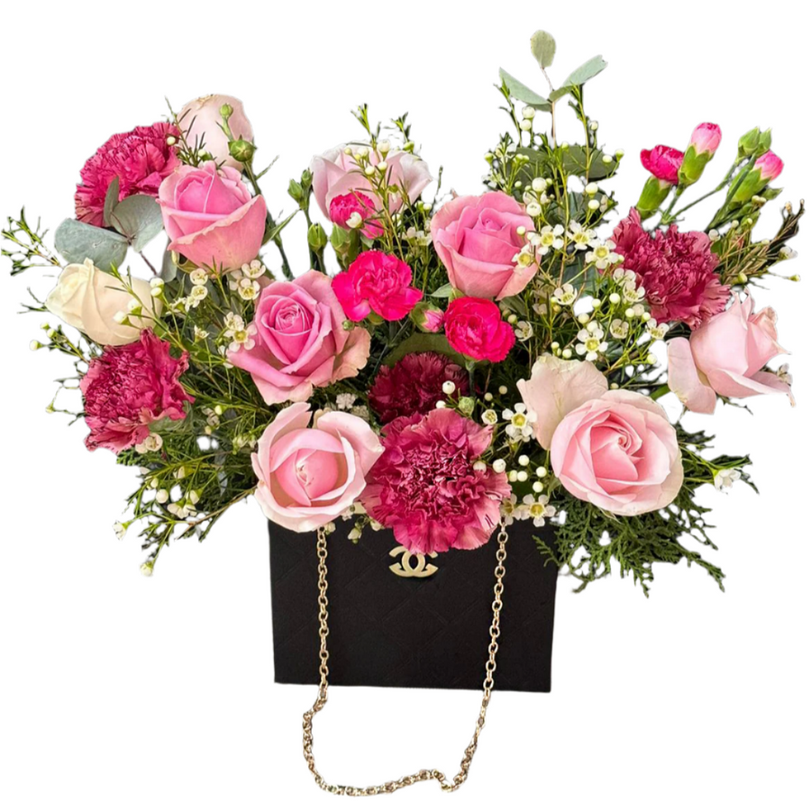 Imported Mix Flower Bouquet in a Bag | Delivery in Mauritius ...