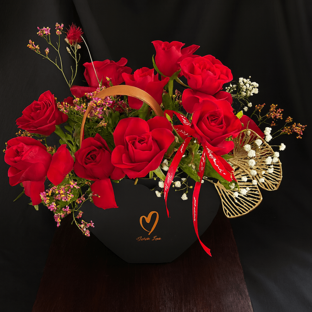 Roses Box - Just for You | Same-Day Delivery in Mauritius