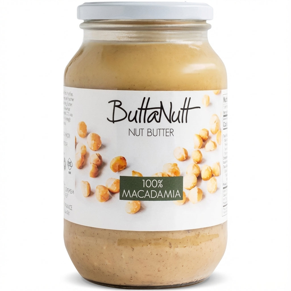 Pâte à tartiner aux noix de macadamia grillées ButtaNutt 1 kg ...